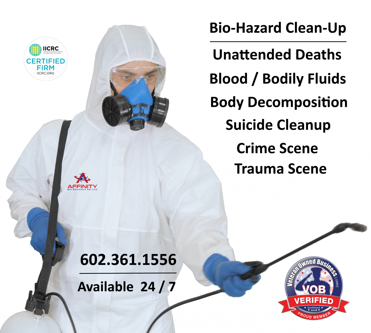 Professional Biohazard Crime Scene Clean Up Company in Phoenix AZ