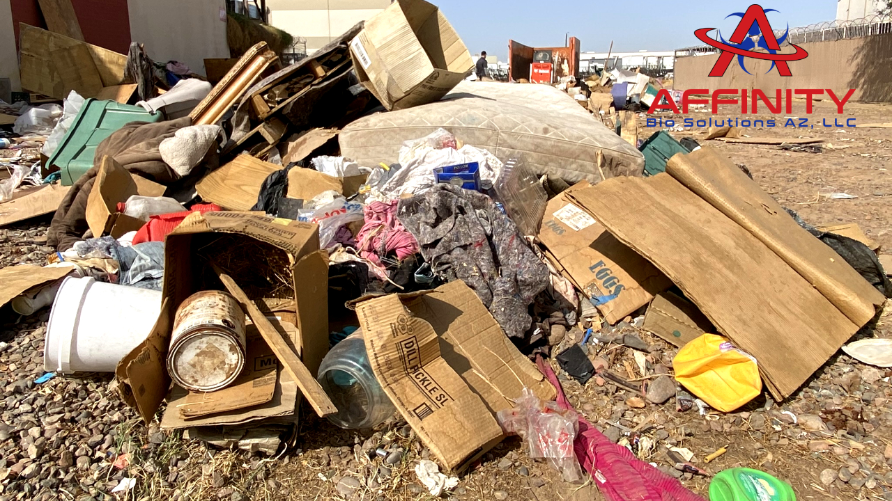 Arizona Homeless Encampment Cleanup | Affinity Bio Solutions