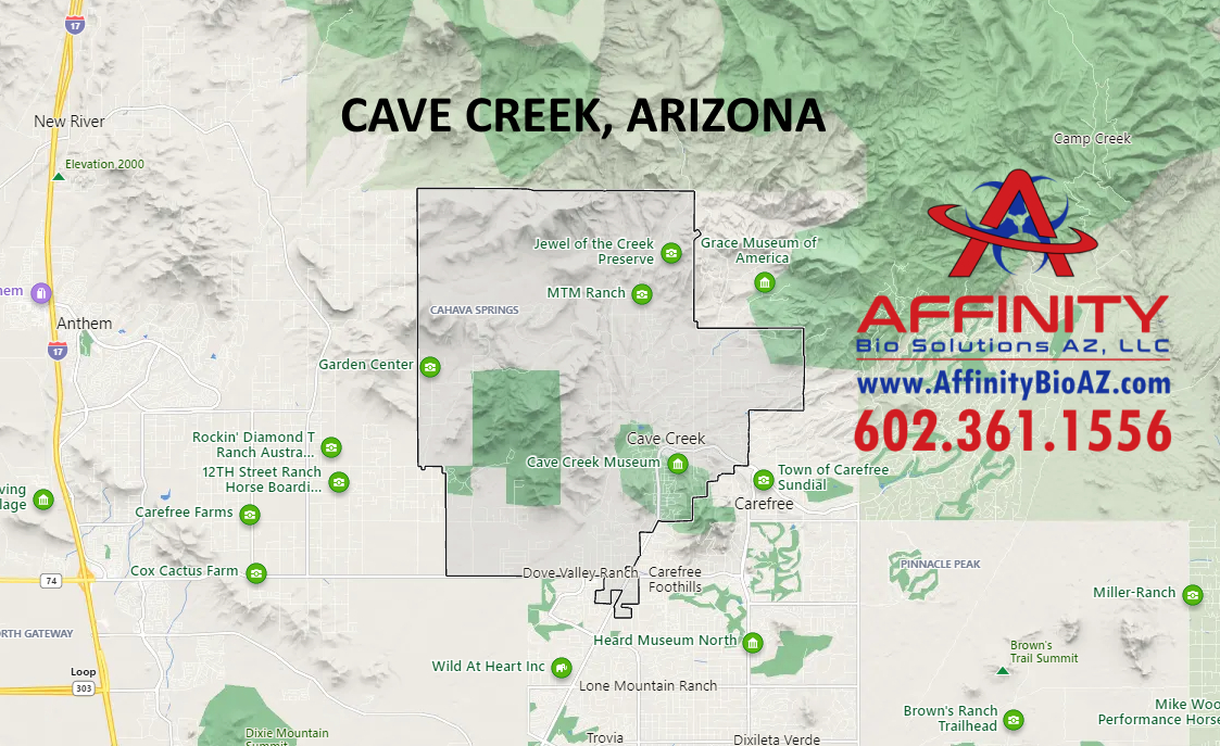 Cave Creek Arizona On Map at Bernardo Kuebler blog